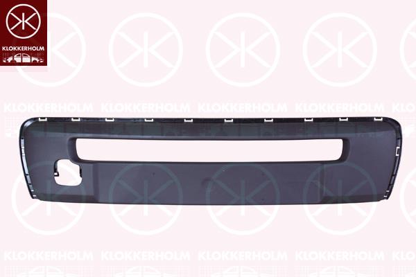 Ventilation Grilles, bumper, Front, Grained, black, Centre Section ...