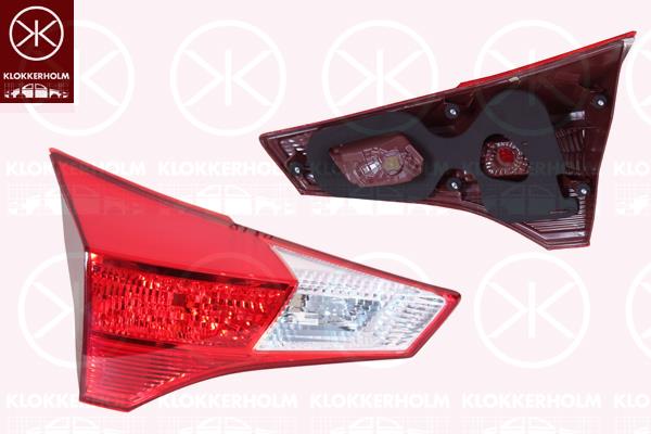 Tail Light Assembly, Right, Inner Section, without bulb holder, ICHIKOH ...
